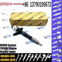 China Diesel Common Rail Injector 095000-7440 2367039265 23670-39265 For TOYOTA DYNA 1KD-FTV for sale