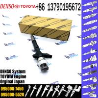 China 0950007450 Genuine Diesel Injector 23670-30290 23670-39165 095000-7450 For Toyota Dyna 3.0 D, 1KD-FTV, D-4D, Dutro, 300, for sale
