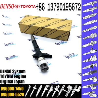 China 0950007450 Genuine Diesel Injector 23670-30290 23670-39165 095000-7450 For Toyota Dyna 3.0 D, 1KD-FTV, D-4D, Dutro, 300, for sale