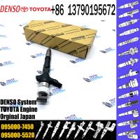 China 0950007450 Genuine Diesel Injector 23670-30290 23670-39165 095000-7450 For Toyota Dyna 3.0 D, 1KD-FTV, D-4D, Dutro, 300, for sale