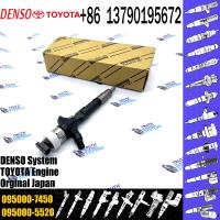 China 0950007450 Genuine Diesel Injector 23670-30290 23670-39165 095000-7450 For Toyota Dyna 3.0 D, 1KD-FTV, D-4D, Dutro, 300, for sale