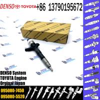 China 0950007450 Genuine Diesel Injector 23670-30290 23670-39165 095000-7450 For Toyota Dyna 3.0 D, 1KD-FTV, D-4D, Dutro, 300, for sale