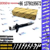 China 0950007450 Genuine Diesel Injector 23670-30290 23670-39165 095000-7450 For Toyota Dyna 3.0 D, 1KD-FTV, D-4D, Dutro, 300, for sale