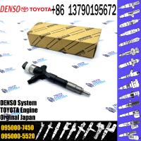 China 0950007450 Genuine Diesel Injector 23670-30290 23670-39165 095000-7450 For Toyota Dyna 3.0 D, 1KD-FTV, D-4D, Dutro, 300, for sale