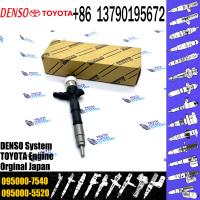 China 23670-39316 095000-7540 With Injector Nozzles Diesel Injectors And Diesel Common Rail Fuel Injector for sale