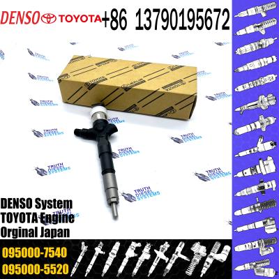 China 23670-39316 095000-7540 With Injector Nozzles Diesel Injectors And Diesel Common Rail Fuel Injector for sale