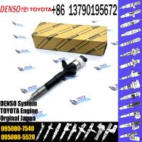 China 23670-39316 095000-7540 With Injector Nozzles Diesel Injectors And Diesel Common Rail Fuel Injector for sale