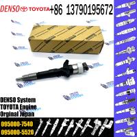 China 23670-39316 095000-7540 With Injector Nozzles Diesel Injectors And Diesel Common Rail Fuel Injector for sale