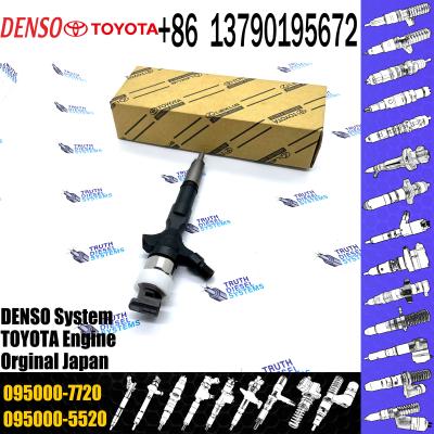 China Common Rail Diesel Injector 2367030320 0950007720 Injector For Toyota 1kd-ftv, D-4d Injector Nozzle 23670-39155 095000-7 for sale