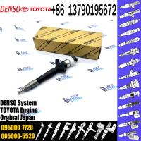 China Common Rail Diesel Injector 2367030320 0950007720 Injector For Toyota 1kd-ftv, D-4d Injector Nozzle 23670-39155 095000-7 for sale