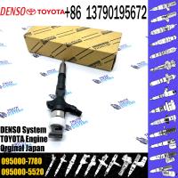 China Diesel Fuel Injector 095000-7750 095000-7760 095000-7780 For TOYO-TA 2KD Engine for sale