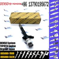 China Common Rail Injector 23670-30310 095000-7800 Injector For TOYOTA 2KD-FTV, D-4D, TRH2 Injector Nozzle 23670-30310 095000- for sale