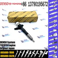 China Common Rail Injector 23670-30310 095000-7800 Injector For TOYOTA 2KD-FTV, D-4D, TRH2 Injector Nozzle 23670-30310 095000- for sale