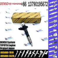 China Diesel Injector 0950007810 095000-7810 23670-30120 23670-30230 Fuel Injector Nozzle For DENSO INJECTOR 7810 for sale
