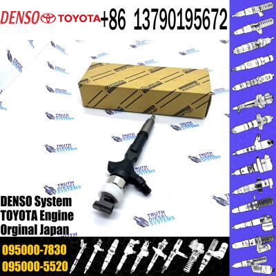 China Common Rail Engine Accessories Diesel Injector 23670-30080 23670-39135 095000-7830 for sale