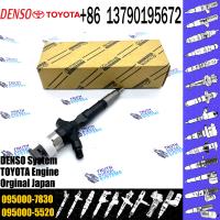 China Common Rail Engine Accessories Diesel Injector 23670-30080 23670-39135 095000-7830 for sale