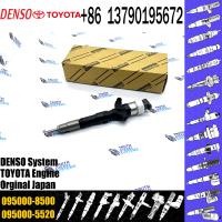 China Common Rail Fuel Injector 23670-30280 095000-8500 For D-enso Hilux Hiace Land Cruiser T-OYOTA VIGO 1KD 2KD for sale