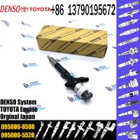 China Common Rail Fuel Injector 23670-30280 095000-8500 For D-enso Hilux Hiace Land Cruiser T-OYOTA VIGO 1KD 2KD for sale