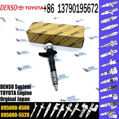 China Common Rail Fuel Injector 23670-30280 095000-8500 For D-enso Hilux Hiace Land Cruiser T-OYOTA VIGO 1KD 2KD for sale