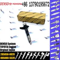 China Diesel Injector Assy Diesel Fuel Common Rail Injector For TOYOTA 23670-30190 295050-0020 for sale