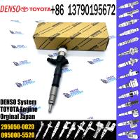 China Diesel Injector Assy Diesel Fuel Common Rail Injector For TOYOTA 23670-30190 295050-0020 for sale