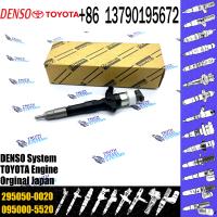 China Diesel Injector Assy Diesel Fuel Common Rail Injector For TOYOTA 23670-30190 295050-0020 for sale