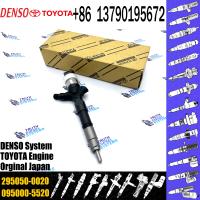 China Diesel Injector Assy Diesel Fuel Common Rail Injector For TOYOTA 23670-30190 295050-0020 for sale