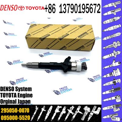 China Diesel Common Rail Injector 23670-30380 2367030380 2950500070 295050-0070 for sale