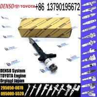 China Diesel Common Rail Injector 23670-30380 2367030380 2950500070 295050-0070 for sale