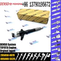 China Diesel Common Rail Injector 23670-30380 2367030380 2950500070 295050-0070 for sale
