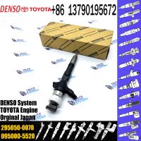 China Diesel Common Rail Injector 23670-30380 2367030380 2950500070 295050-0070 for sale