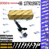 China Common Rail Injector 23670-30400 Fuel Injector 295050-0460 295050-0200 for sale