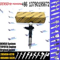 China Common Rail Fuel Injector 23670-30410 Common Rail Injetor 295050-0210 For TOYOTA 1KD-FTV for sale