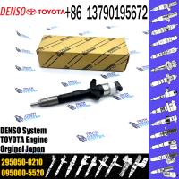 China Common Rail Fuel Injector 23670-30410 Common Rail Injetor 295050-0210 For TOYOTA 1KD-FTV for sale