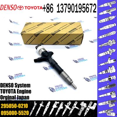 China Common Rail Fuel Injector 23670-30410 Common Rail Injetor 295050-0210 For TOYOTA 1KD-FTV for sale