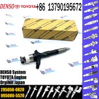 China Common Rail Injector Assembly 23670-30380 295050-0820 For Toyota Dyna 1KD-FTV D-4D Dutro for sale