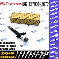 China Common Rail Injector Assembly 23670-30380 295050-0820 For Toyota Dyna 1KD-FTV D-4D Dutro for sale