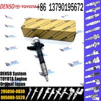 China Diesel Fuel Injector 295050-0830 For Toyota Dyna 1KD-FTV 23670-39395 23670-30390 for sale