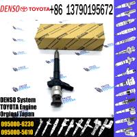 China Injector Nozzle 23670-0R020 23670-0R170 23670-0R120 Injector For Toyota 2AD-FTV Fuel Injector 095000-6040 095000-6230 for sale