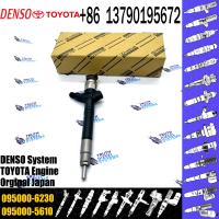 China Injector Nozzle 23670-0R020 23670-0R170 23670-0R120 Injector For Toyota 2AD-FTV Fuel Injector 095000-6040 095000-6230 for sale