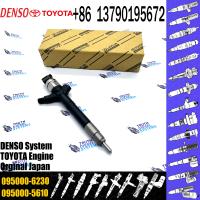 China Injector Nozzle 23670-0R020 23670-0R170 23670-0R120 Injector For Toyota 2AD-FTV Fuel Injector 095000-6040 095000-6230 for sale