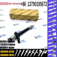 China Injector Nozzle 23670-0R020 23670-0R170 23670-0R120 Injector For Toyota 2AD-FTV Fuel Injector 095000-6040 095000-6230 for sale