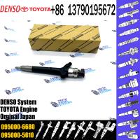 China 1AD-FTV Diesel Fuel Injector 095000-6680 Engine Parts Injector Nozzle 095000 6680 0950006680 For Toyota RAV4 2.0 D for sale