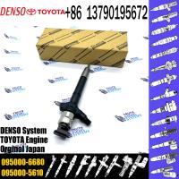 China 1AD-FTV Diesel Fuel Injector 095000-6680 Engine Parts Injector Nozzle 095000 6680 0950006680 For Toyota RAV4 2.0 D for sale