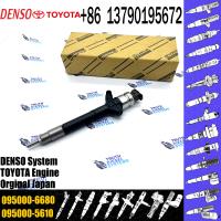 China 1AD-FTV Diesel Fuel Injector 095000-6680 Engine Parts Injector Nozzle 095000 6680 0950006680 For Toyota RAV4 2.0 D for sale