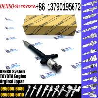 China 1AD-FTV Diesel Fuel Injector 095000-6680 Engine Parts Injector Nozzle 095000 6680 0950006680 For Toyota RAV4 2.0 D for sale