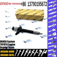 China 095000-6900 0950006900 Common Rail Fuel Injector 23670-0R160 23670-0R110 Auto Parts For Toyota Avensis 2.2 D 2AD-FTV for sale