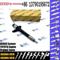 China Common Rail Fuel Injector 095000-6230 095000-7640 095000-7280 095000-6910 For TOYOTA 23670-0R170 23670-09140 for sale