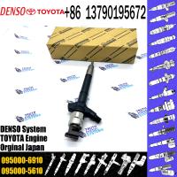 China Common Rail Fuel Injector 095000-6230 095000-7640 095000-7280 095000-6910 For TOYOTA 23670-0R170 23670-09140 for sale