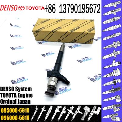 China Common Rail Fuel Injector 095000-6230 095000-7640 095000-7280 095000-6910 For TOYOTA 23670-0R170 23670-09140 for sale